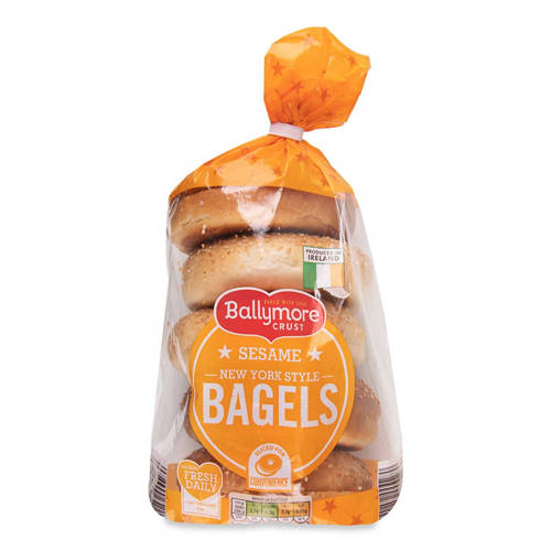 Sesame Bagels 5 Pack | ALDI IE